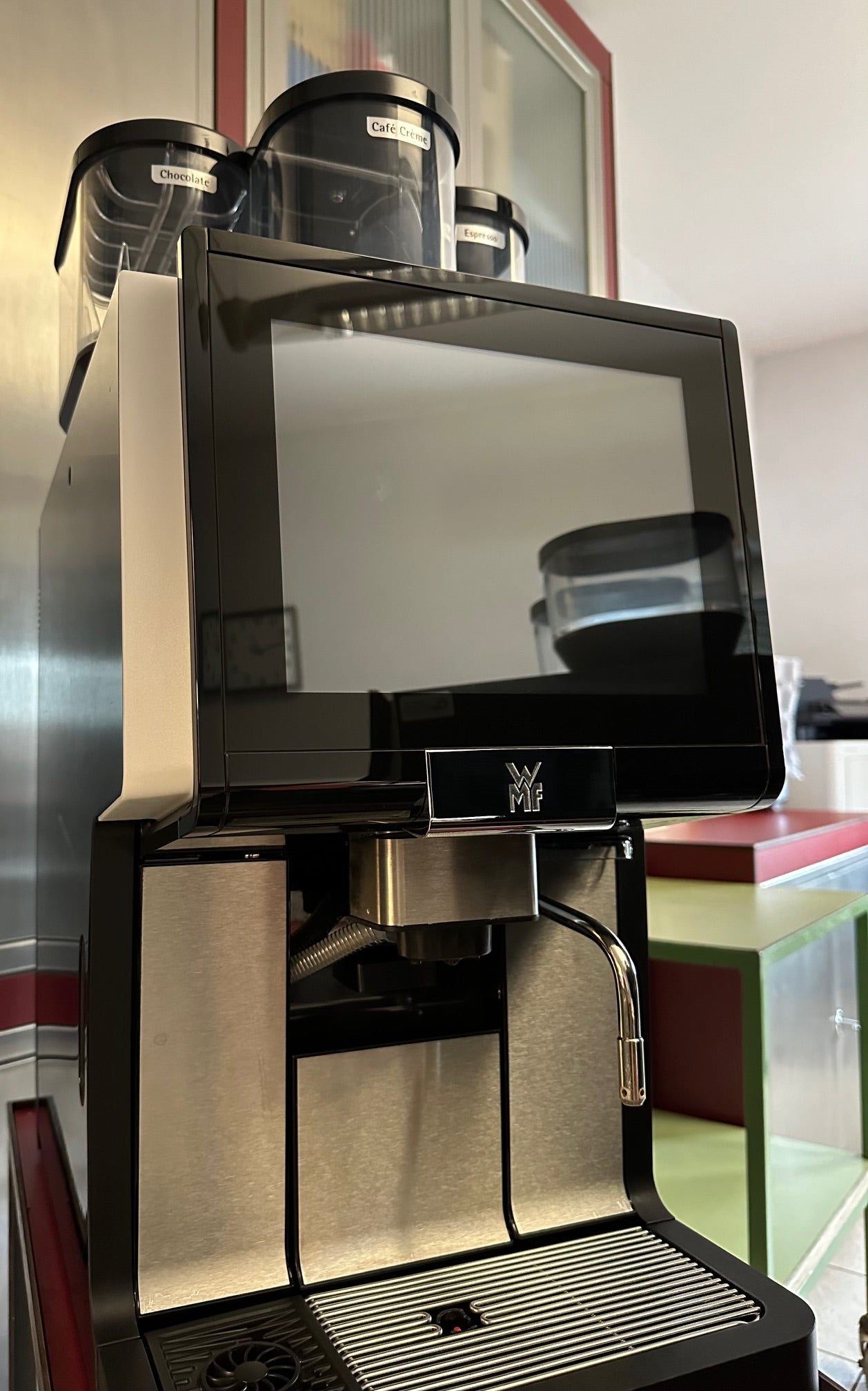 WMF 1500S+ Plus Kaffee-Vollautomat Dynamic,Choc, Service NEU MwSt ...
